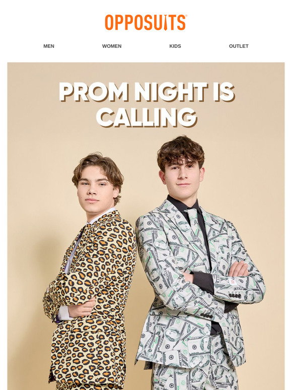 OppoSuits: 🕺 Prom Night is Calling—Will You Suit Up? | Milled