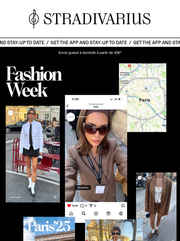 Stradivarius: Qui est qui à la Fashion Week : Paris Edition 📸 | Milled