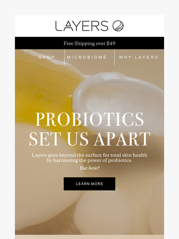 Layers: Probiotics: A Game Changer for Your Skin | Milled
