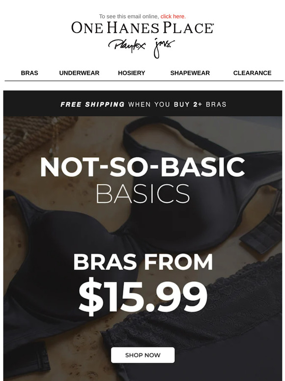 Hanes: The 3 Bra Colors You Need for Spring | Milled