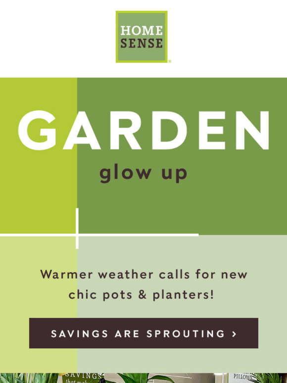 Homesense: In store savings—GARDEN! 🌷 | Milled