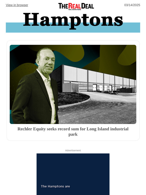 The Real Deal: Rechler Equity seeks record sum for LI industrial park ...