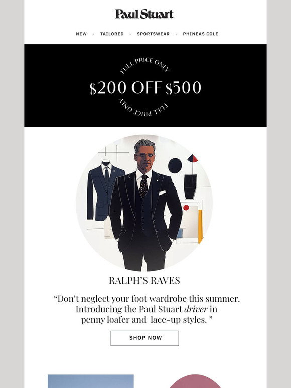 Paul Stuart: Ralph Raves: Ready to Embrace Color | Milled
