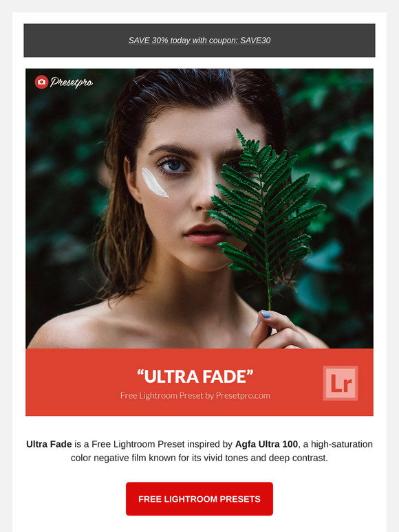 Presetpro: FREE Lightroom Preset "Ultra Fade" | Milled