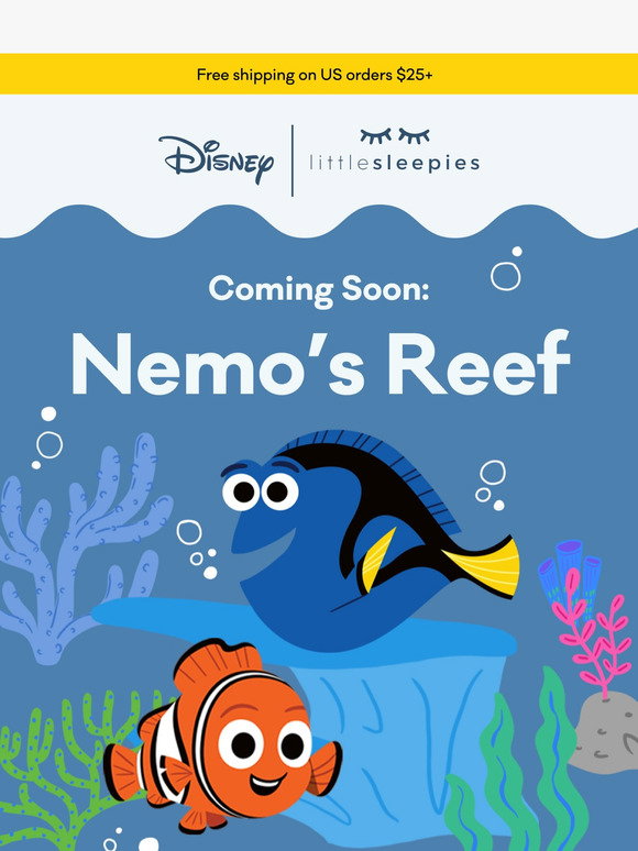 Little Sleepies: Psst… Disney & Pixar’s Finding Nemo Styles Are Coming ...