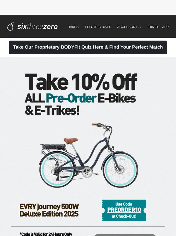 Sixthreezero Bicycle Co.: 10% Off Our Newest Bikes?! Yep! | Milled