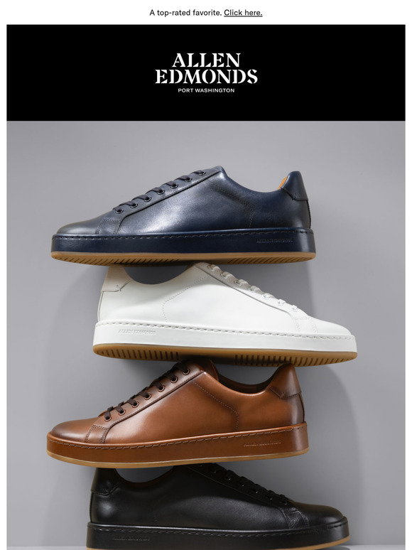 Allen Edmonds: Our cleanest sneaker in luxe leather | Milled