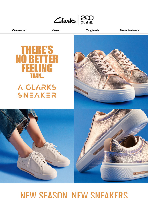 Clarks: Sneaker season is here | Plus, Wear-Now at 20% off | Milled