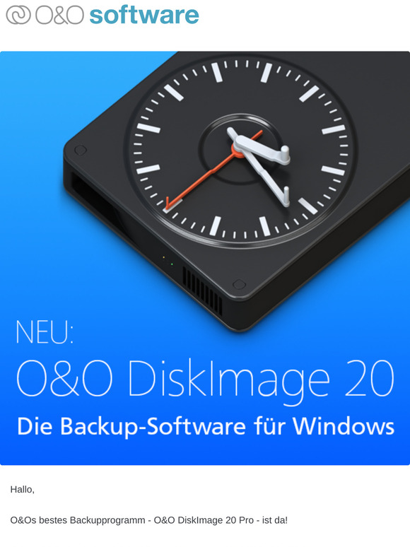 O&O Software: [Nur noch heute] Jetzt sparen - Das wichtigste Programm ...