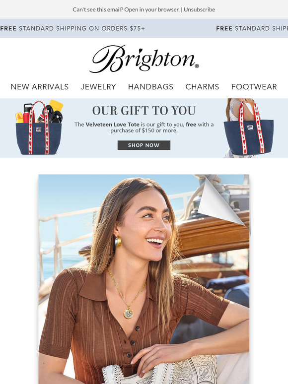 Brighton Email Newsletters: Shop Sales, Discounts, and Coupon Codes