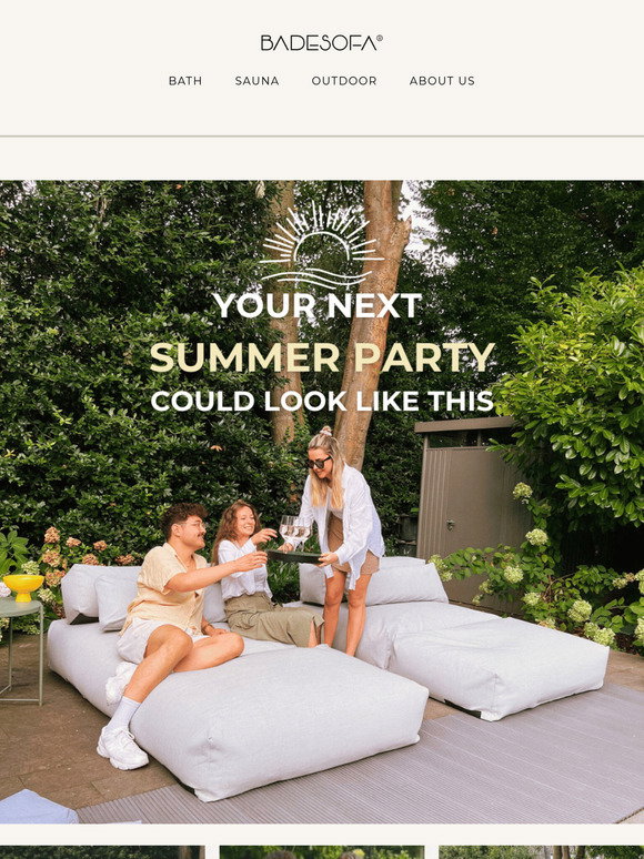 BADESOFA: Summer Pool Party with THIS ESSENTIAL🏖️ | Milled