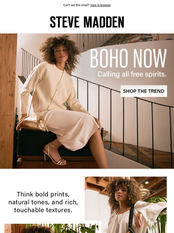 Steve Madden: Go With The Flow | Milled