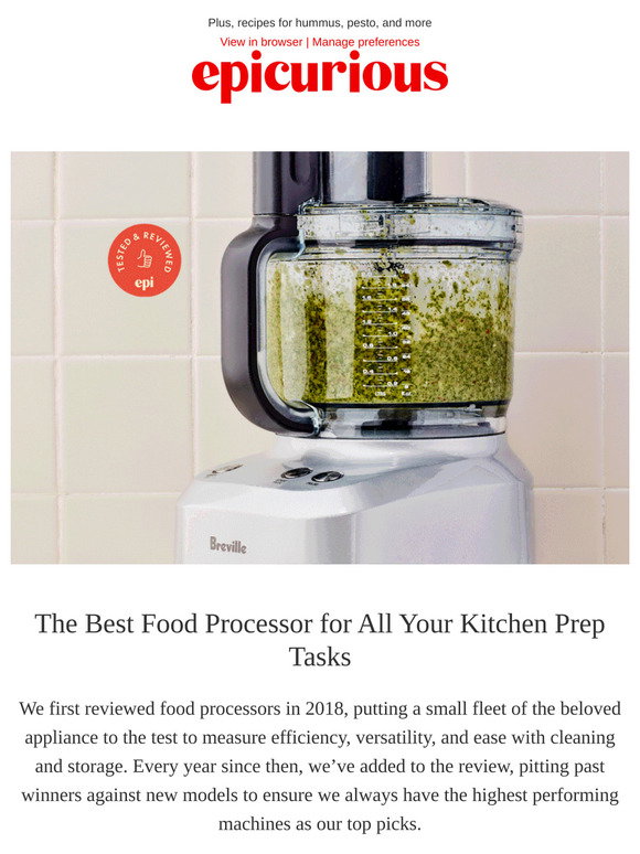 Epicurious: The best food processors | Milled