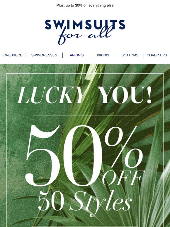 Swimsuits For All: 50 Must-Have Spring Styles For 50% Off | Milled
