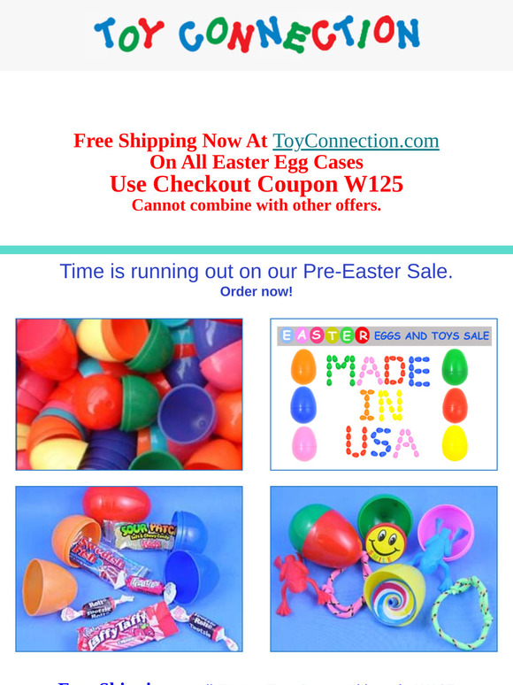 Toy Connection: Easter Eggs Single or Mixed Colors - ToyConnection | Milled