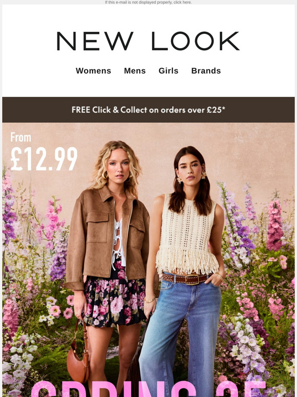New Look Email Newsletters: Shop Sales, Discounts, and Coupon Codes