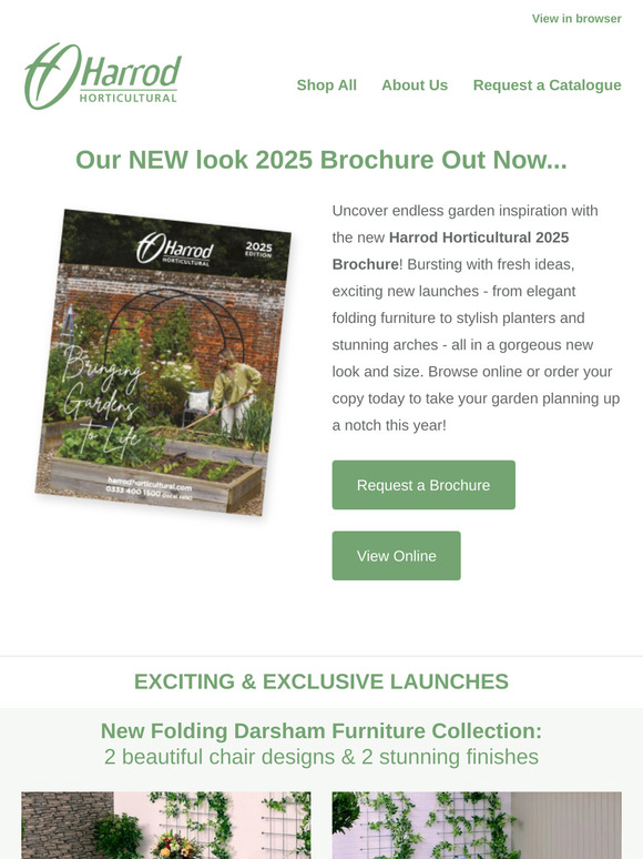 Harrod Horticultural: Discover what's NEW this Spring…. | Milled