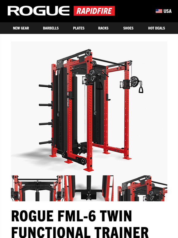 Rogue Fitness: Just Launched: Rogue FML-6 Twin Functional Trainer ...