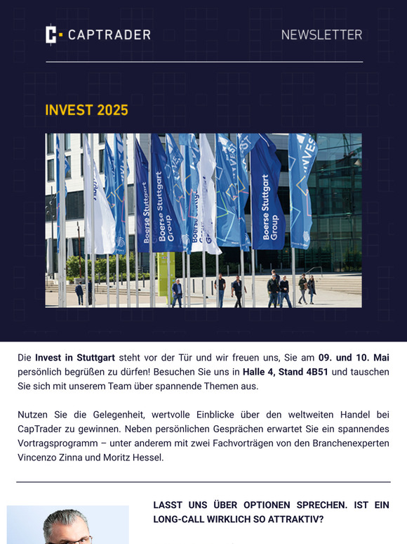 CapTrader: Treffen Sie das Team von CapTrader auf der Invest 2025 | Milled