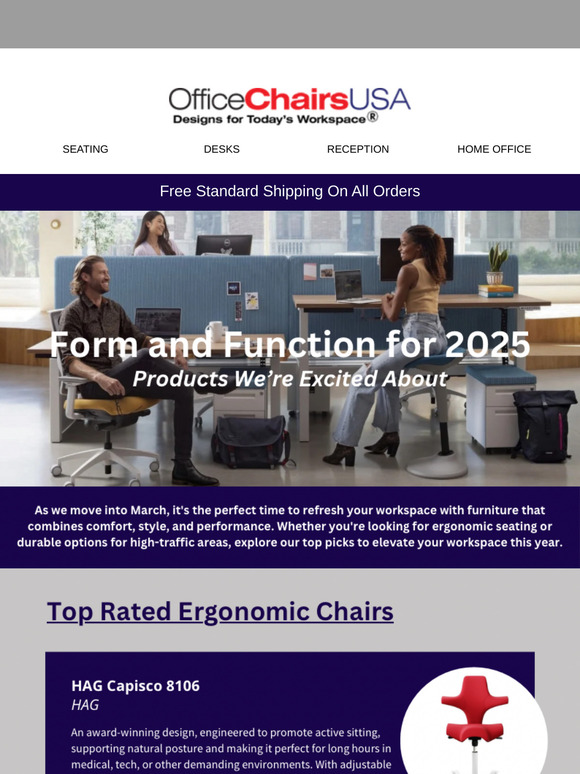 Office Chairs USA: Game-Changing Furniture for 2025 | Milled