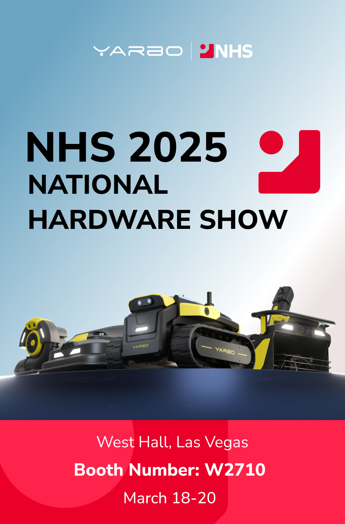Yarbo: Meet Yarbo at NHS 2025! | Milled