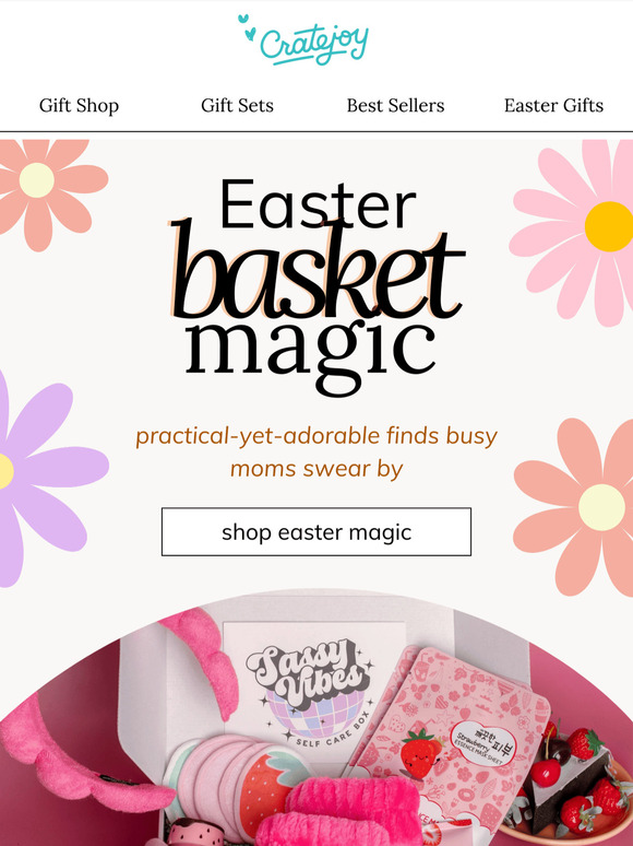 Cratejoy: Fill your baskets egg-stra special surprises 🐰 | Milled