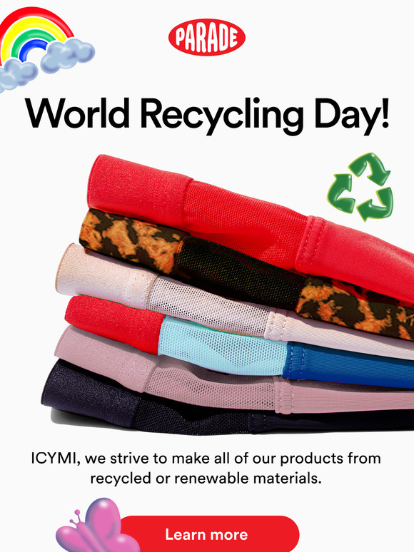 Parade: Celebrating World Recycling Day, everyday | Milled