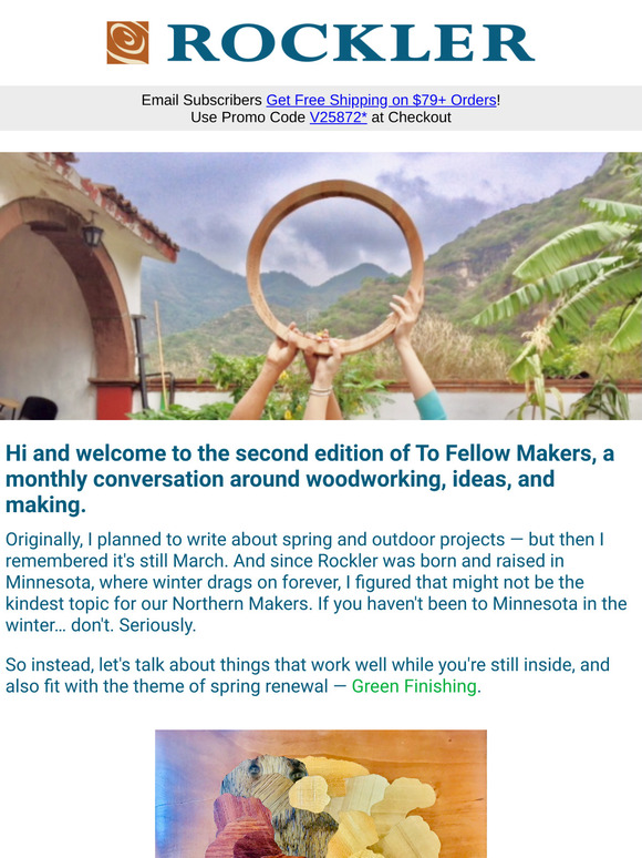 Rockler Woodworking and Hardware Email Newsletters: Shop Sales ...