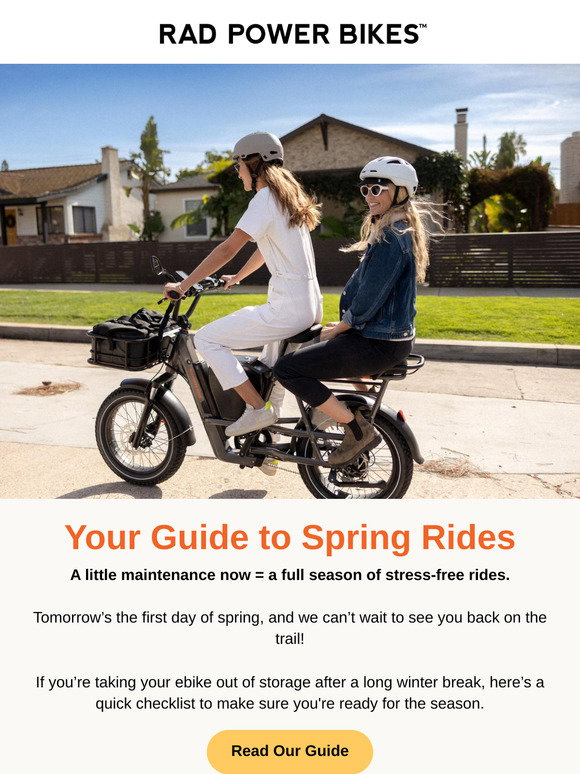Rad Power Bikes: Stay Safe with Rad's Spring Ride Guide! 😎 | Milled