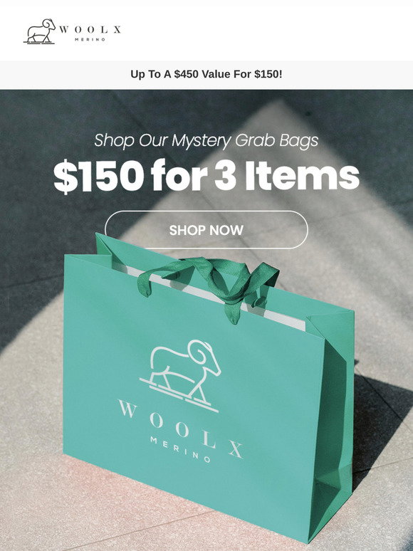 Woolx: Mystery Grab Bags Are Here! 👀 | Milled