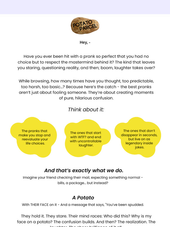 Potato Parcel: The Art of the Perfect Prank 🎭🥔 | Milled
