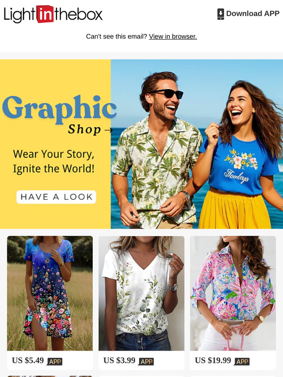 LightInTheBox: Wear Your Art – Bold Graphics Inside! | Milled