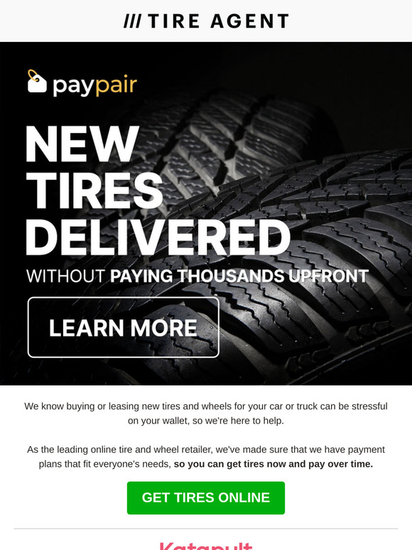 PayPair: Tire Agent's Special: Buy Now, Pay Later! 🚗 | Milled