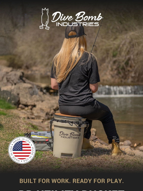 Dive Bomb Industries: The Bucket That Does It All—Built for Work & Play ...