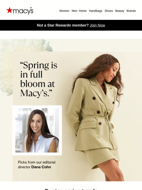 Macy's: Spring has arrived at Macy’s—here are the major trends & how to ...