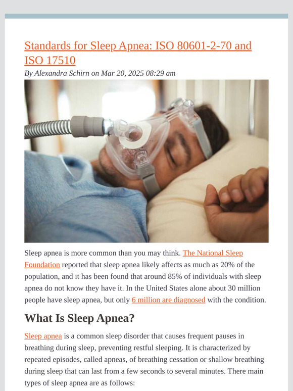 ANSI: New from the ANSI Blog: Standards for Sleep Apnea: ISO 80601-2-70 ...