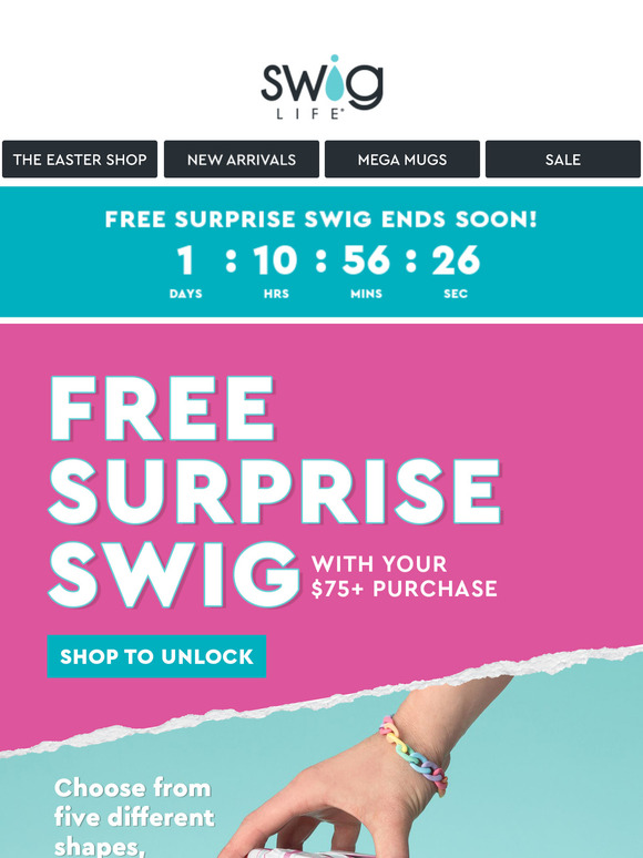 Swig Life: FREE Surprise Swig Deal Ends Tomorrow 🎁 | Milled