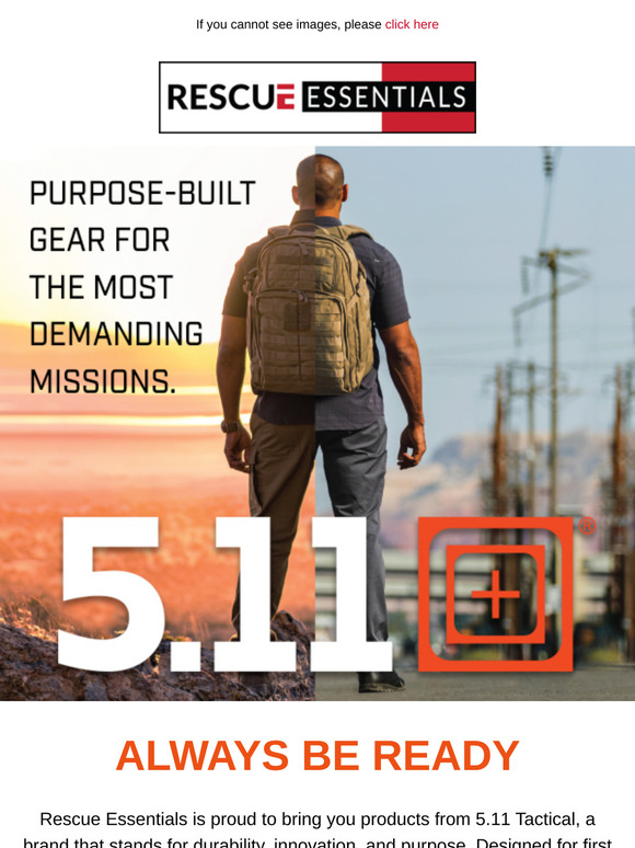 Rescue Essentials: Check out the latest 5.11 Tactical product at Rescue ...