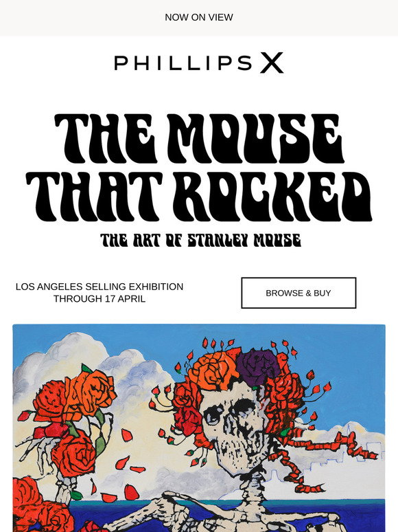 Phillips: Now On View | The Mouse That Rocked: The Art of Stanley Mouse ...