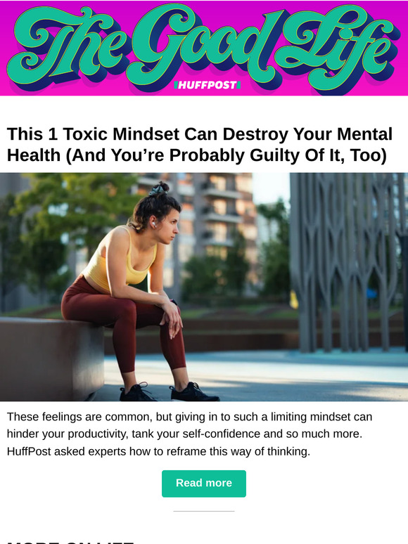 HuffPost: This 1 toxic mindset can destroy your mental health | Milled