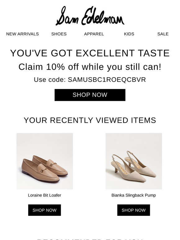 Sam Edelman: Meet your new favorite pair | Milled