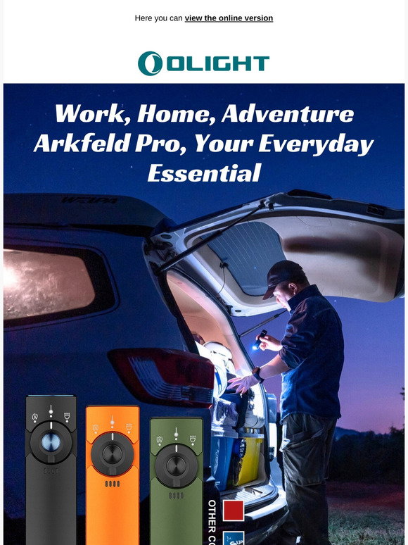 Olight: Explore Fearlessly with Arkfeld Pro! | Milled
