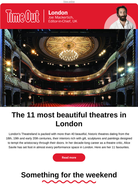 Time Out: The 11 most beautiful theatres in London | Milled