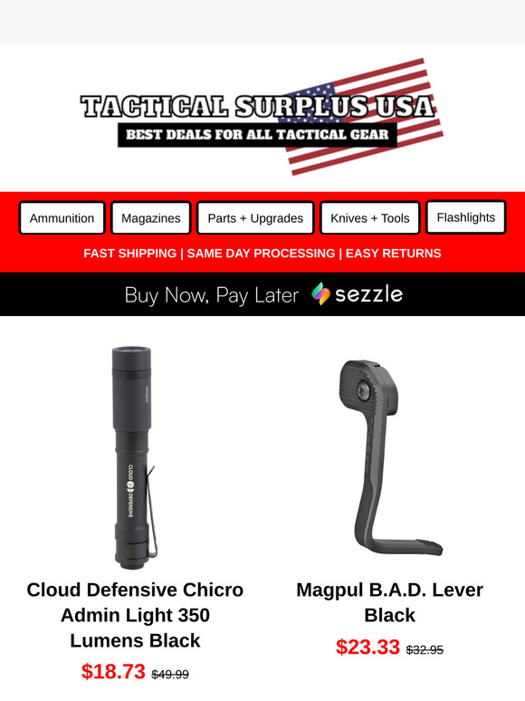 Tactical Surplus USA: 🔥 Our Best Sellers Of The Week Are Here! 🔥 | Milled