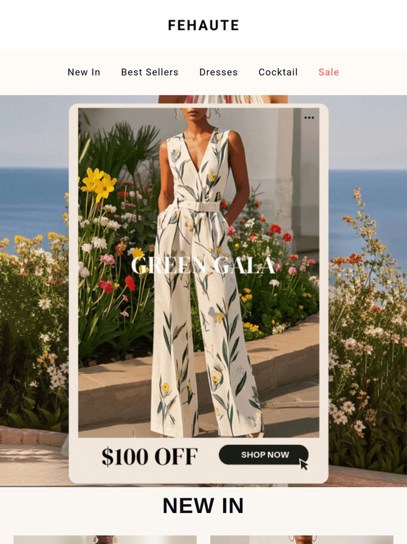 Fehaute: Spring's Green Whisper: Dress to Make a Statement! | Milled