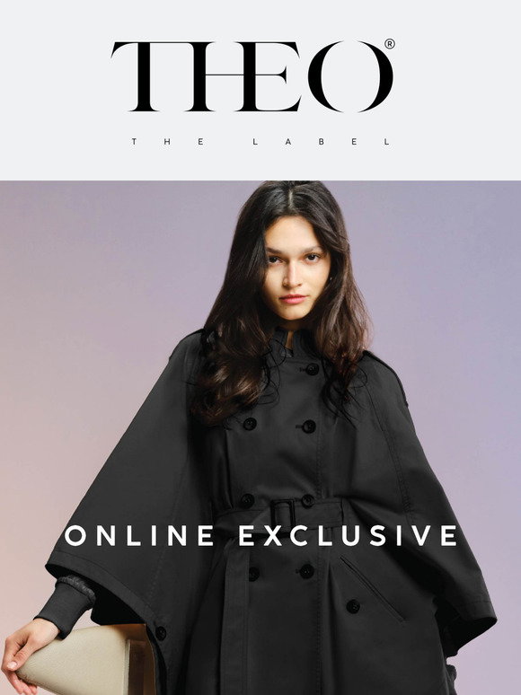 Theo the Label: The Chloe Cape - Now in Black | Milled
