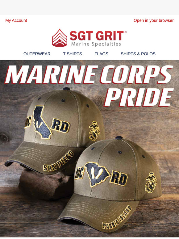 Sgt. Grit Marine Specialties: Marine Corps Pride from Head to Toe—Shop ...