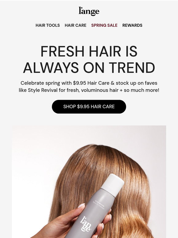 L'ange Hair: $9.95 HAIR CARE: Style Revival Made the List 💝 | Milled