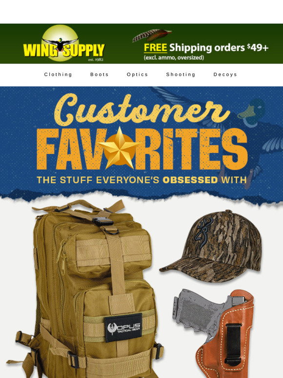 Wing Supply: ⭐ Customer Favorites – The Stuff Everyone’s Obsessed With ...