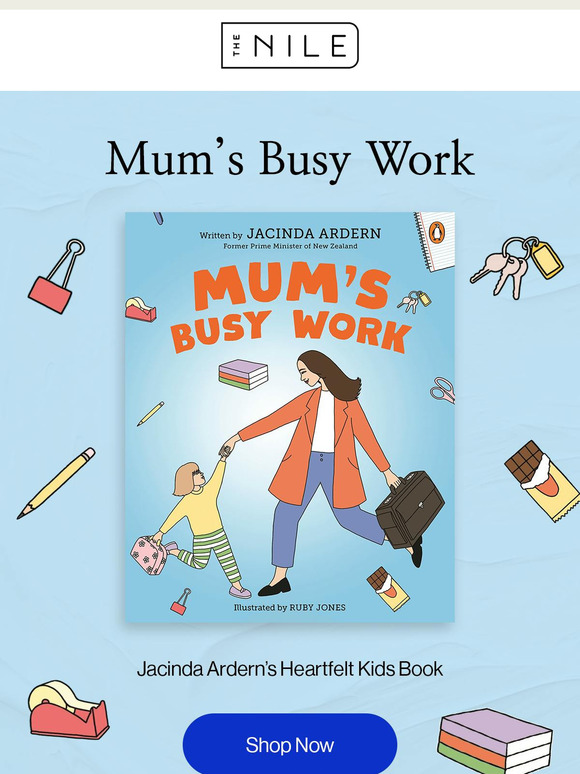 The Nile: Just Announced: Jacinda Ardern’s First Children’s Book | Milled